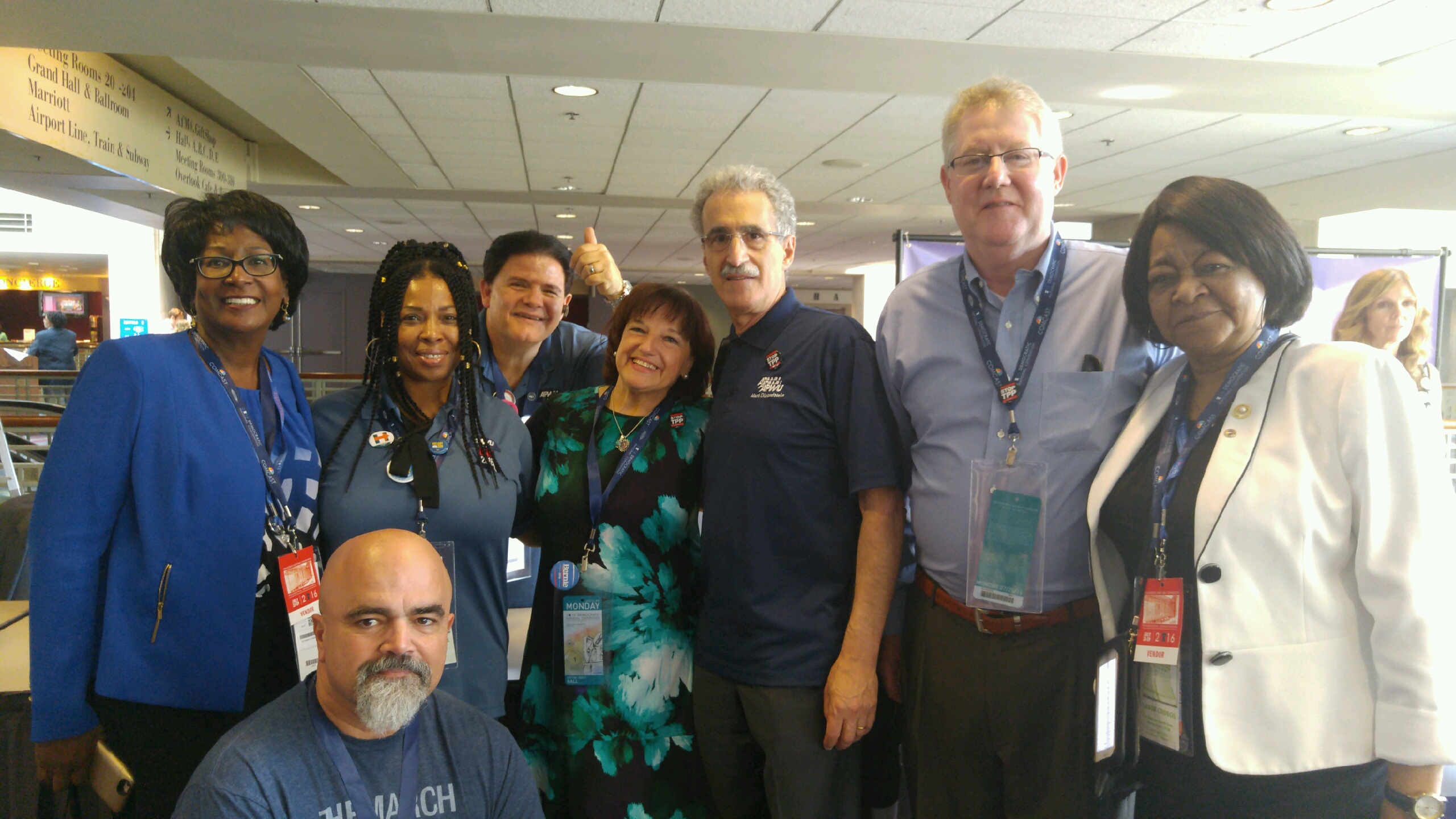 APWU Members Spread Message at Democratic Convention | American Postal ... APWU Members Spread Message at Democratic Convention | American Postal ...